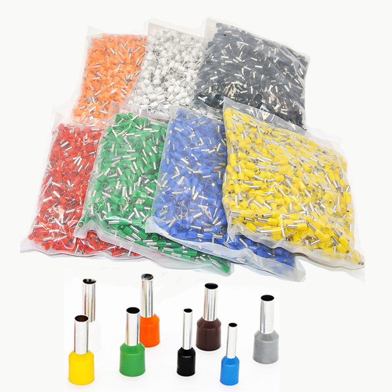 1000 PC E0508 E7508 E1008 E1508 E2508 E4009 ฉนวน Ferrules Terminal ...