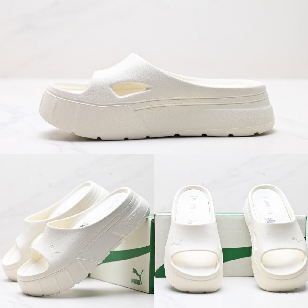 รองเท้าแตะ PUMA Mayze Stack Injex Wns สำหรับกีฬาชายหาด พื้นหนา เพิ่ม ...