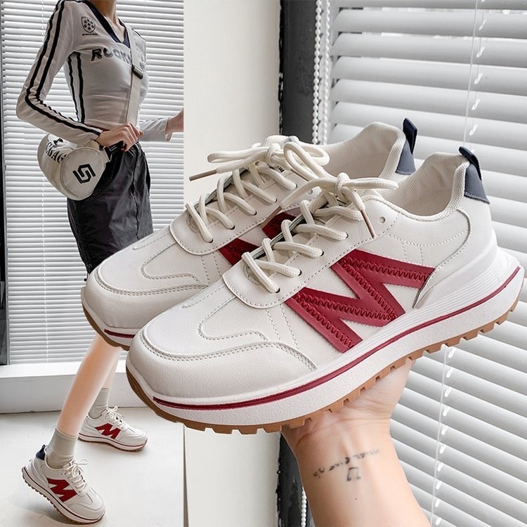 รองเท้าตัวMรองเท้าผ้าใบแบบหนังสินค้าพร้อมส่งค่ะ รุ่น TP476 | Shopee ...