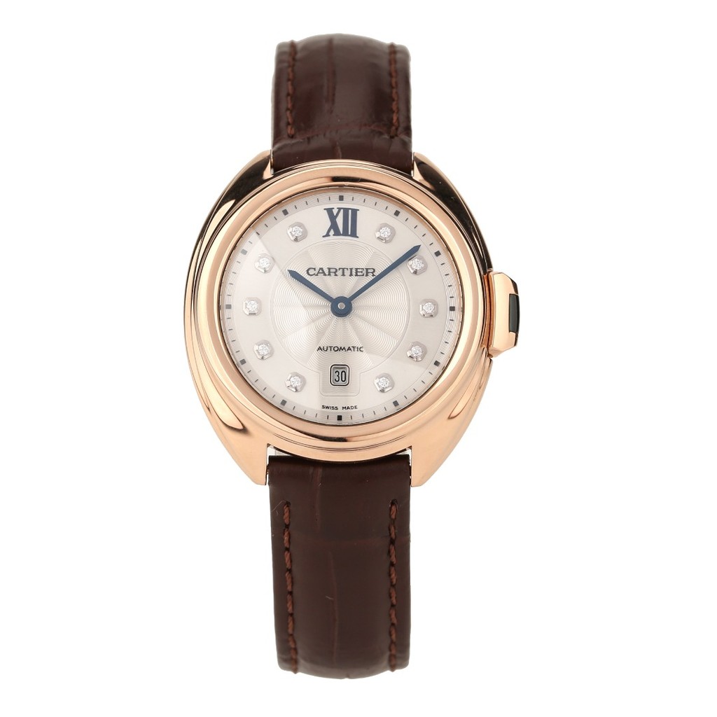 Cartier/Cartier Key Series 18K Rose Gold Original Inlaid Hour Mark ...