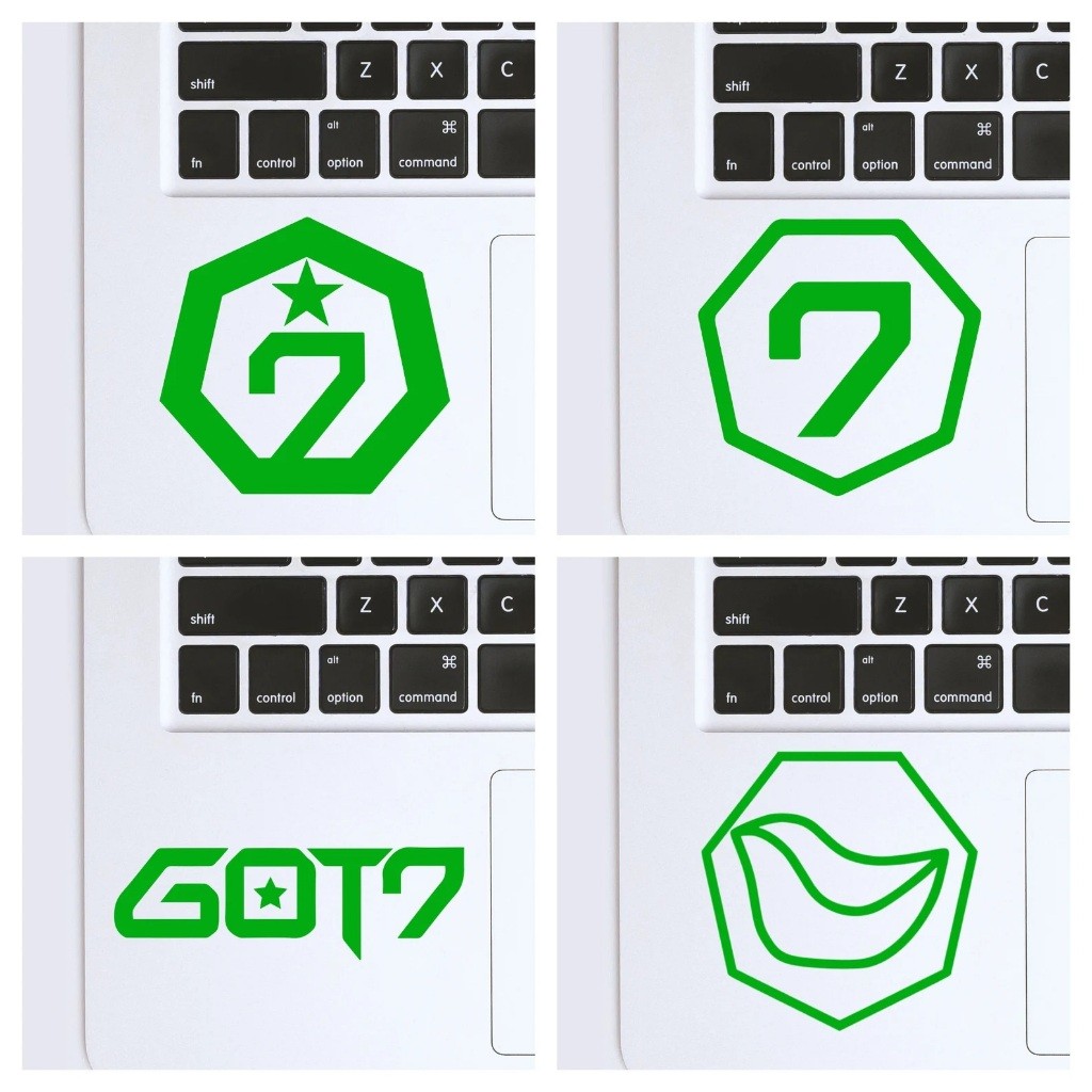 GOT7 LOGO (Vinyl Stickers) ขนาด 3 นิ้ว GOT7 AHGASE Decal | KPOP ...