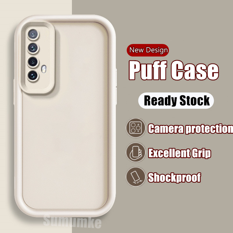 สําหรับrealme Narzo 20 Pro RMX2161 Micro-matte Anti-Fingerprintsซิลิโคน ...