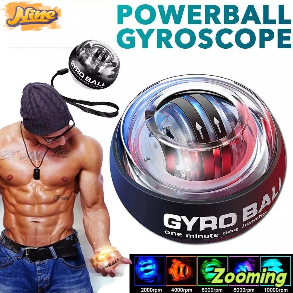 Zooming Gyroscopic Powerball, สังกะสีอัลลอยด์การฝึกอบรมเครื่องมือการ ...