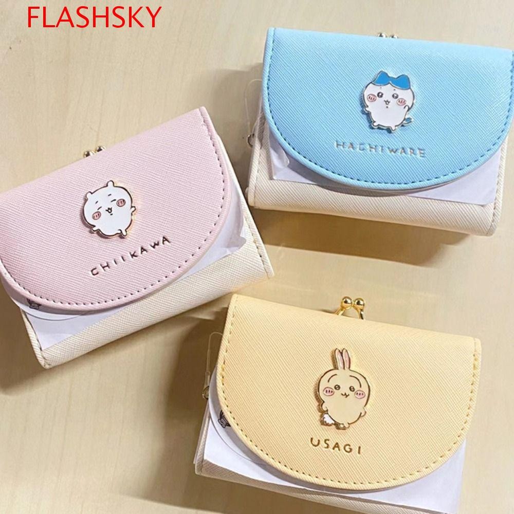 Flashsky Anime Chikawa Pocket Purse Wallet, Kawaii มัลติฟังก์ชั่น ...
