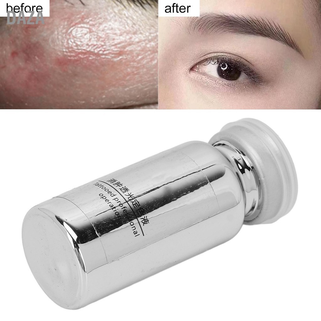 DAZA Microblading Pigment Fixing Agent ลดอาการบวมคิ้ว Lip แต่งหน้า Ink ...
