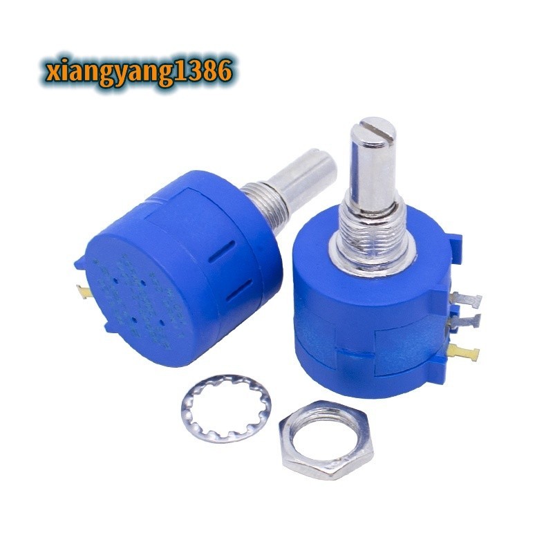3590s multi turn potentiometer 500 1K 2K 5K 10K 20K 50K 100K Ohm ...