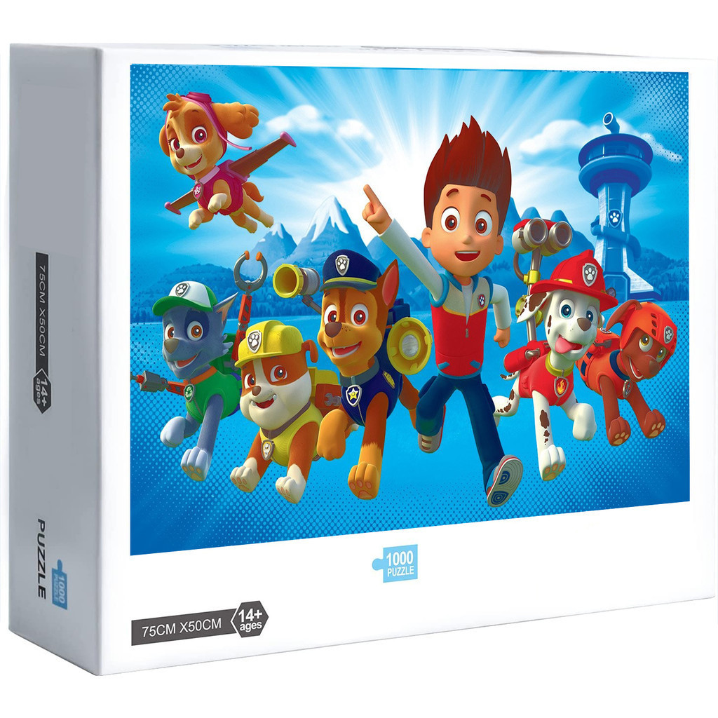 ใหม่ PAW Patrol Ryder Marshall จิ๊กซอว์ปริศนา 1000 ชิ้นจิ๊กซอว์ปริศนา ...