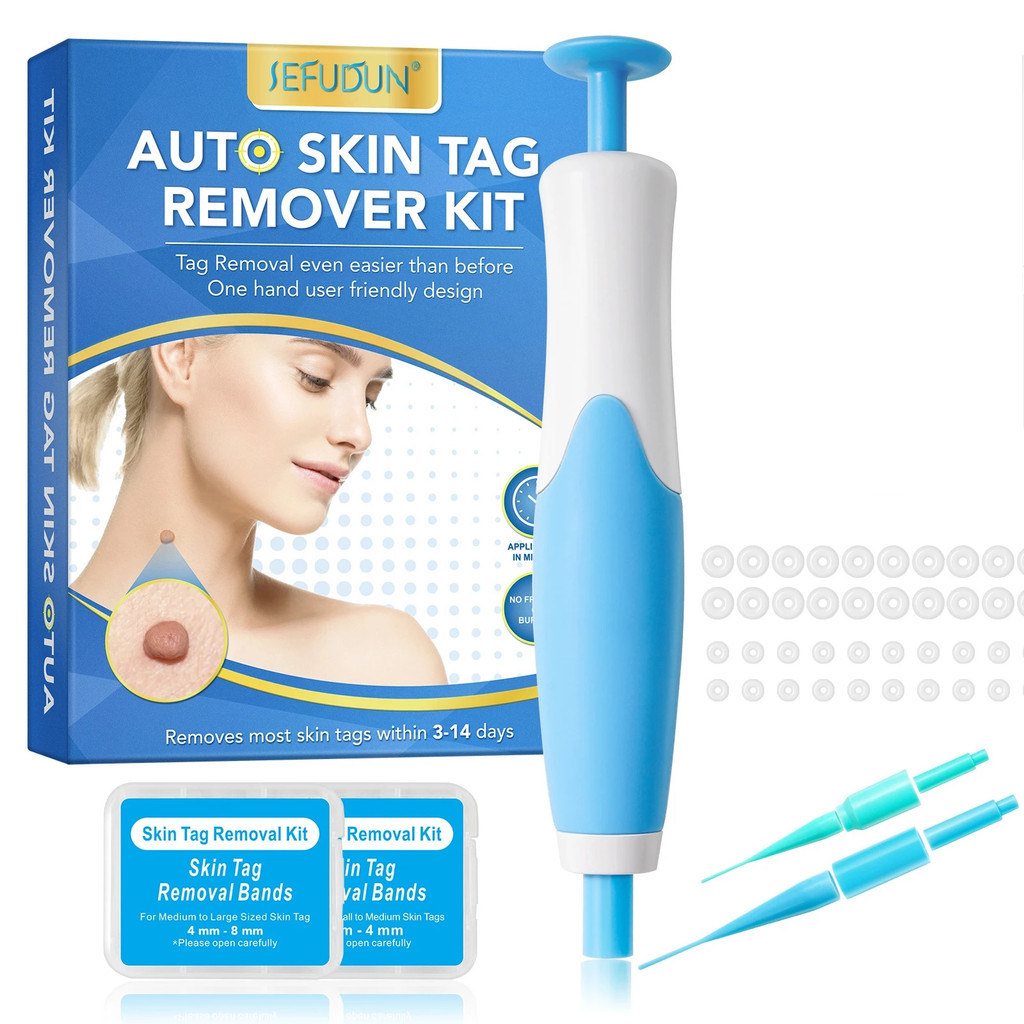 Deciniee 2 IN 1 Auto Skin Tag Remover Kit Micro Skin Tag อุปกรณ์กําจัด ...
