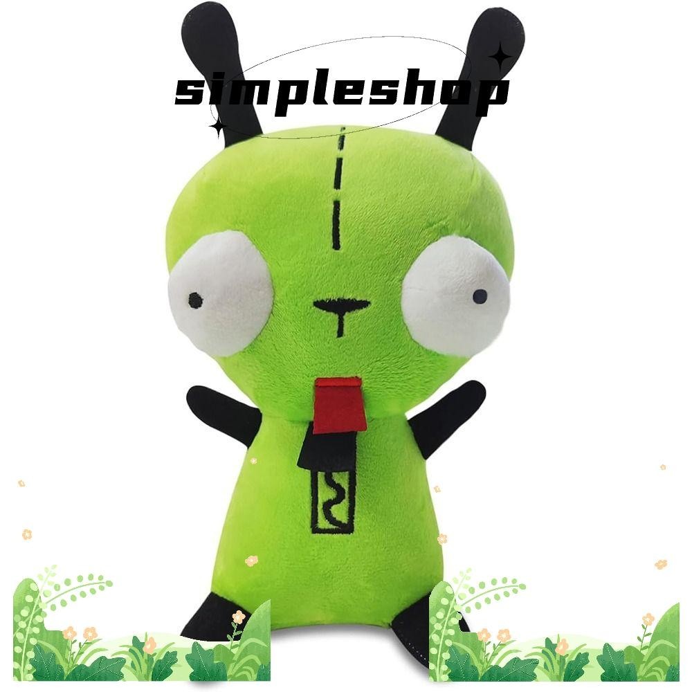Simple สีเขียว Alien ตุ ๊ กตา Plush, 25 ซม.ตาใหญ ่ ตุ ๊ กตา Toy ...