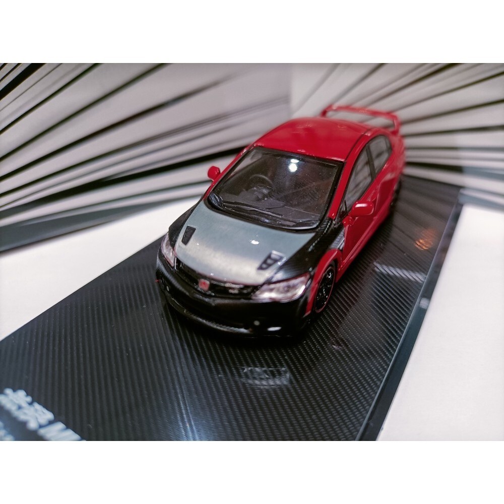 [ คลังสินค ้ าพร ้ อม ] Hobby64 1 64 Unlimited Honda Civic Modified Alloy Sports Car Model Civic ...