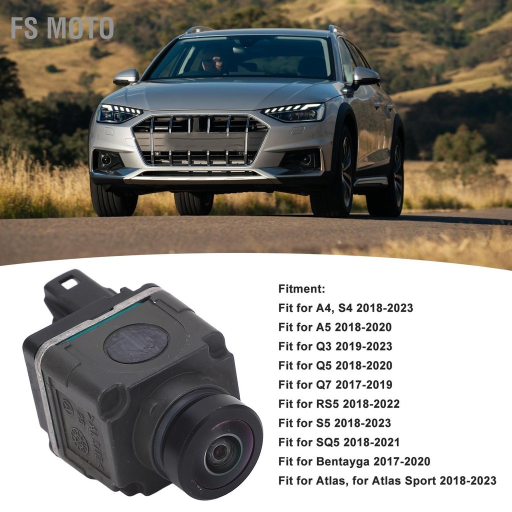 FS Moto กล้องด้านหน้า ABS PC กว้าง Vision ทนต่อแรงกระแทก 5Q0980546A ...