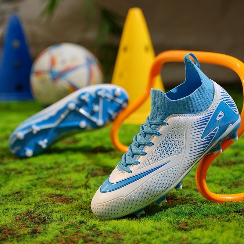 รองเท้าฟุตบอลผู้ชาย TF/FG ผู้ใหญ่ Professional Soccer Cleat วัยรุ่น ...