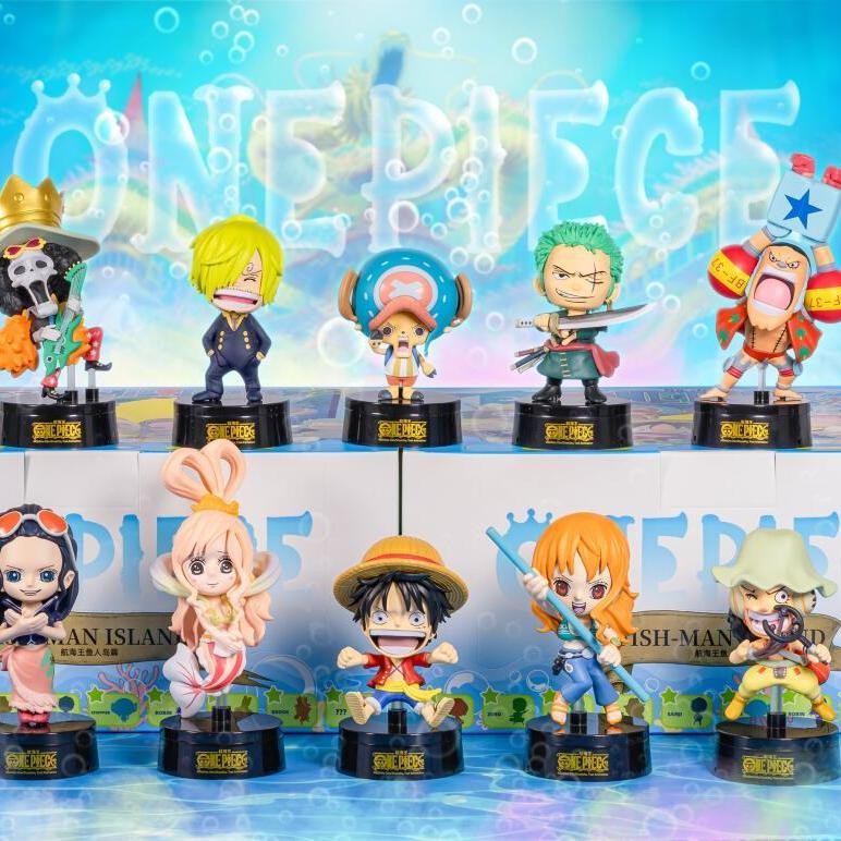 One Piece Fishman Island Aromatherapy Figurine กล่องตาบอด Luffy Zoro ...