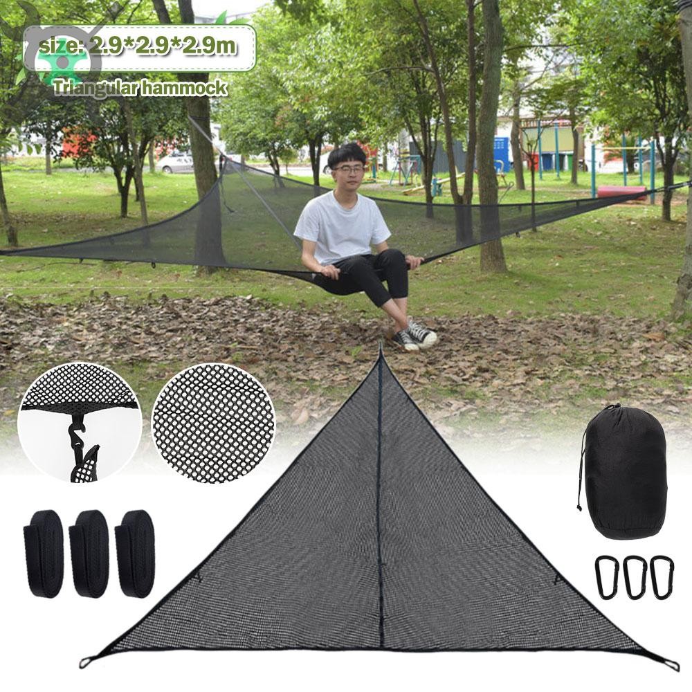 เปลญวนสามเหลี่ยม Multi Person Revolutionary Hammock 3 Point Design ...