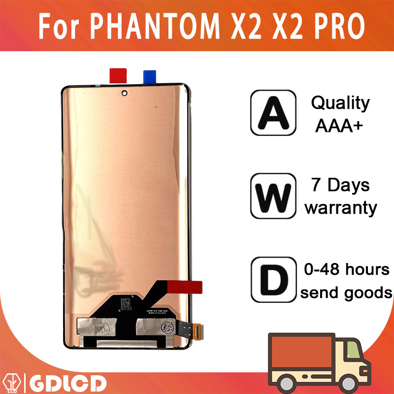 สําหรับ Infinix Tecno Phantom X2 AD8 X2 Pro AD9 จอแสดงผล LCD Touch ...