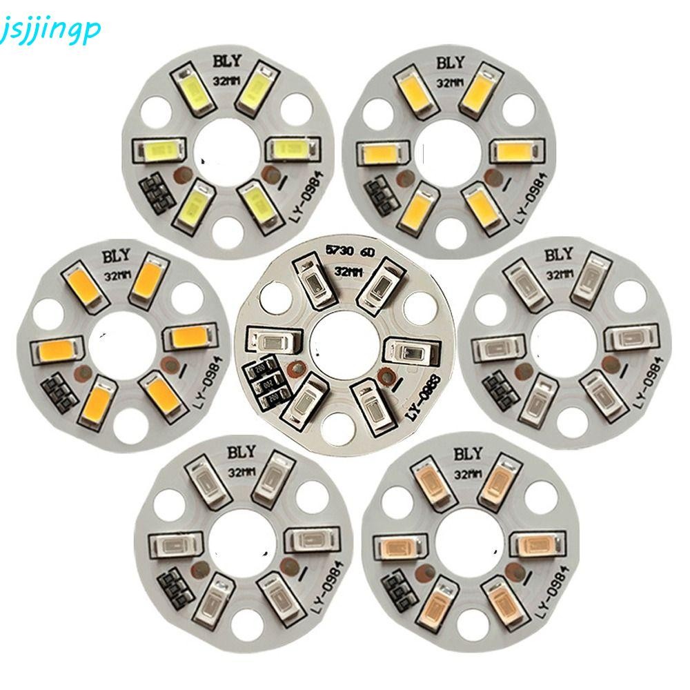 Jsjjingp ลูกปัดโคมไฟสี, ไฟ LED 5730SMD, แหล่งกําเนิดแสงแปลงร่างรอบ 32 มม. 3W 5V ฉลองวันเกิด ...
