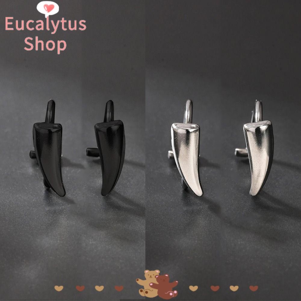 Eucalytus1 แหวนปากปลอม, Vampire Fang Shape Non-Piercing เครื่องประดับ ...