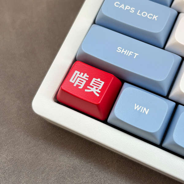 keycap keycap ไฟลอด "Smelly" แทน ctrl Alt Fn ปุ่มกดคีย์บอร์ดแบบกลไกโปร่งแสง OEM ความสูง R1 กว้าง ...