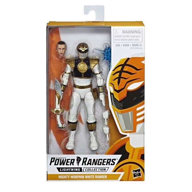 ฟิกเกอร์แอคชั่น 6 นิ้วของ Hasbro Power Rangers Zordon Warrior White ...