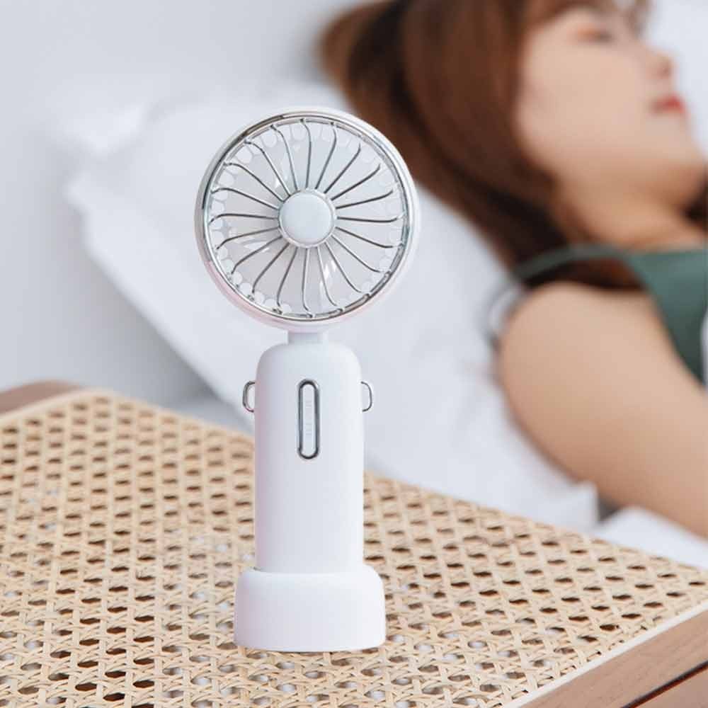 Small Quiet Personal Cooler Powered Desk Mini/Hand-Held Fans Portable ...