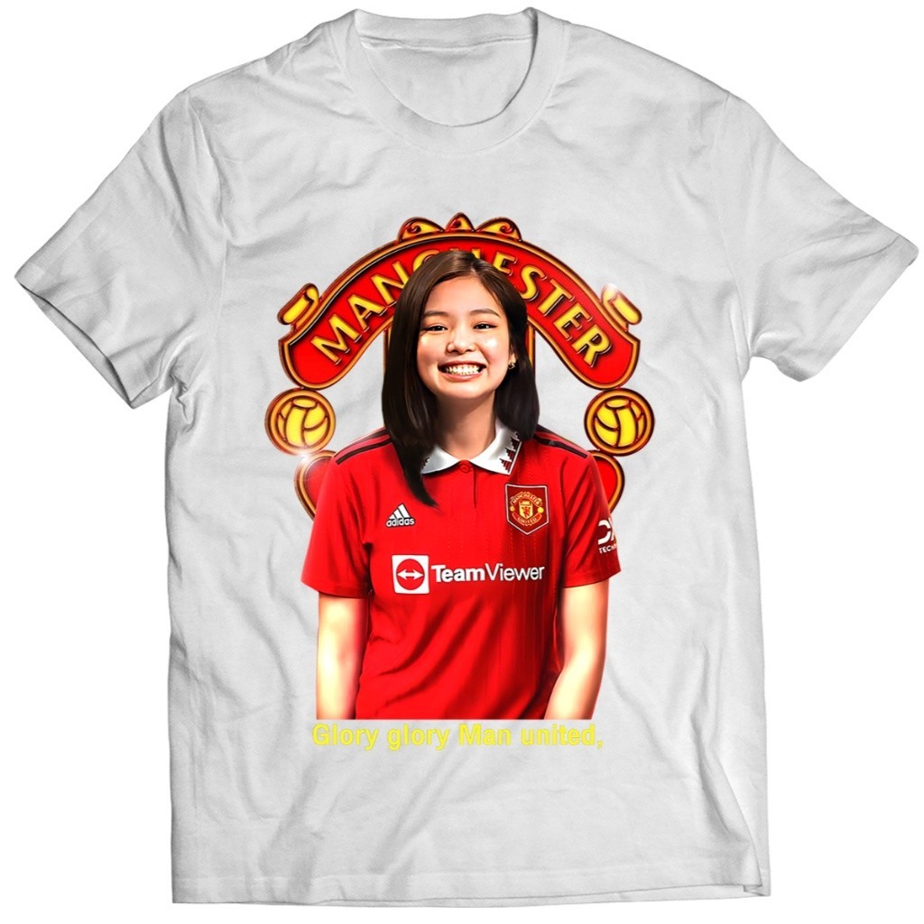 【ใหม่】[Spot goods] เสื้อยืด Jennie Man U | Shopee Thailand