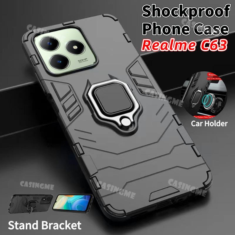 Realme C63 2024 เกราะแข ็ งกันกระแทกสําหรับ Realme C63 4G RealmeC63 C ...