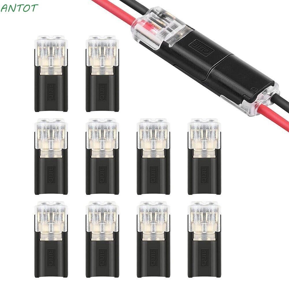 Antot 10 ชิ้น Terminal Blocks Connectors Security Double line docking ...