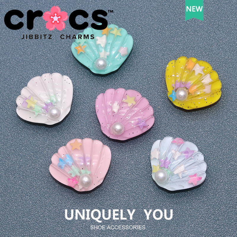 JIBBITZ Crocs charms ตัวติดรองเท้า 3D Shell Series ตัวติดรองเท้า Crocs ...
