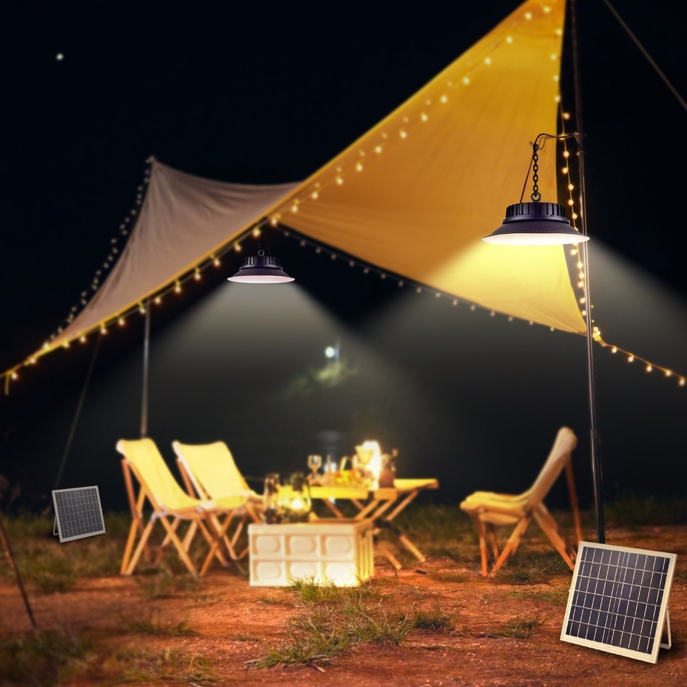 Lookpat_Mall EILON ไฟไฮเบย์โซล่าเซลล์ 200W แสงสีขาว รุ่น ETGK-D300-200DW ยอดขายอันดับหนึ่ง ...