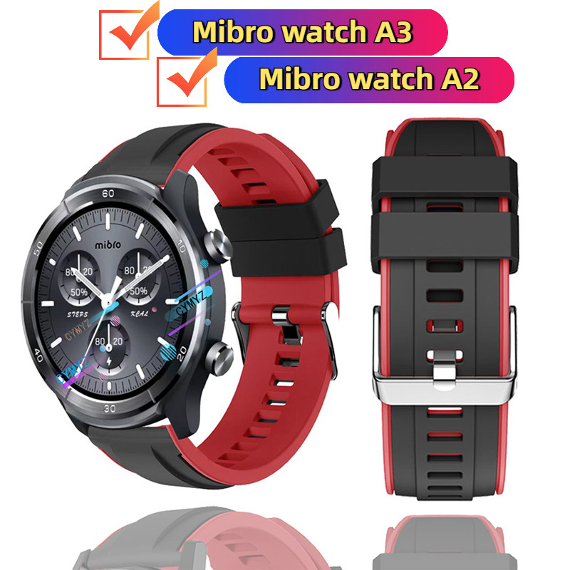 Mibro watch A2 A3 strap สายซิลิโคน Mibro watch A3 strap สายนาฬิกา สาย ...