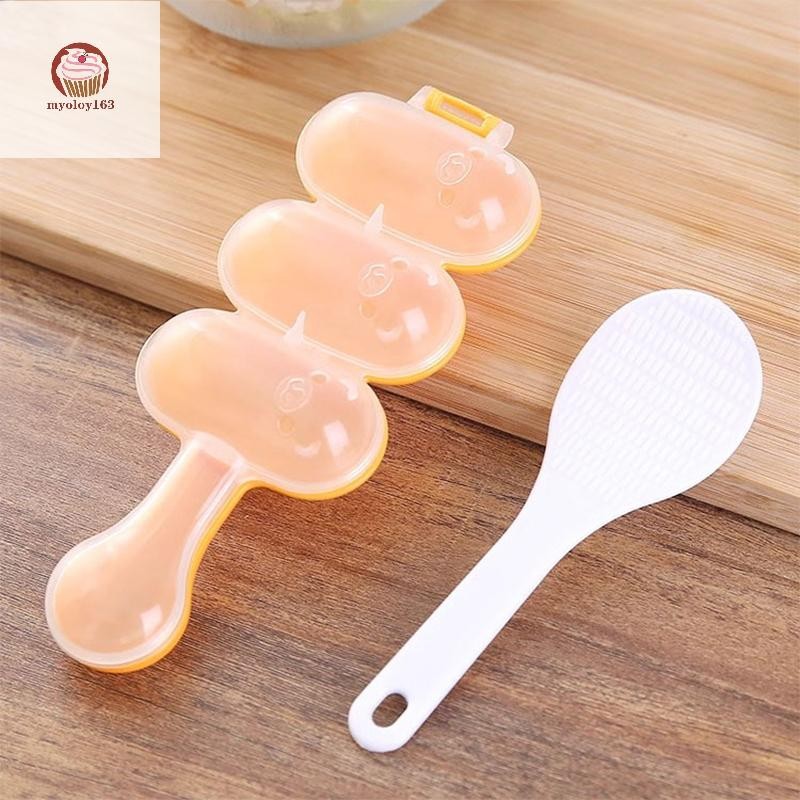 Myoloy Rice Ball Shaker DIY Rice Baller Shakers Lunch Maker Mould ...