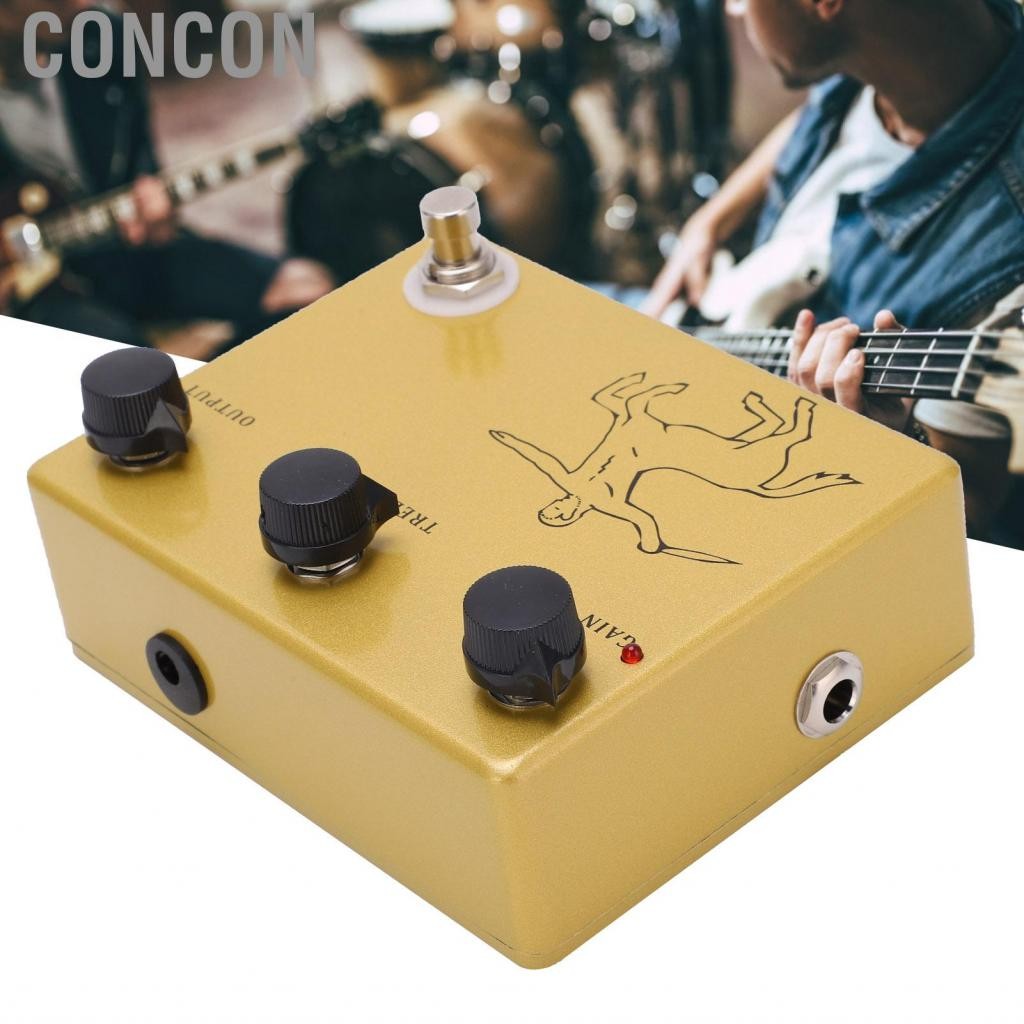 Concon เอฟเฟกต์ Pedals Overdrive Gold Guitar Effect Pedal สำหรับการเล่น ...