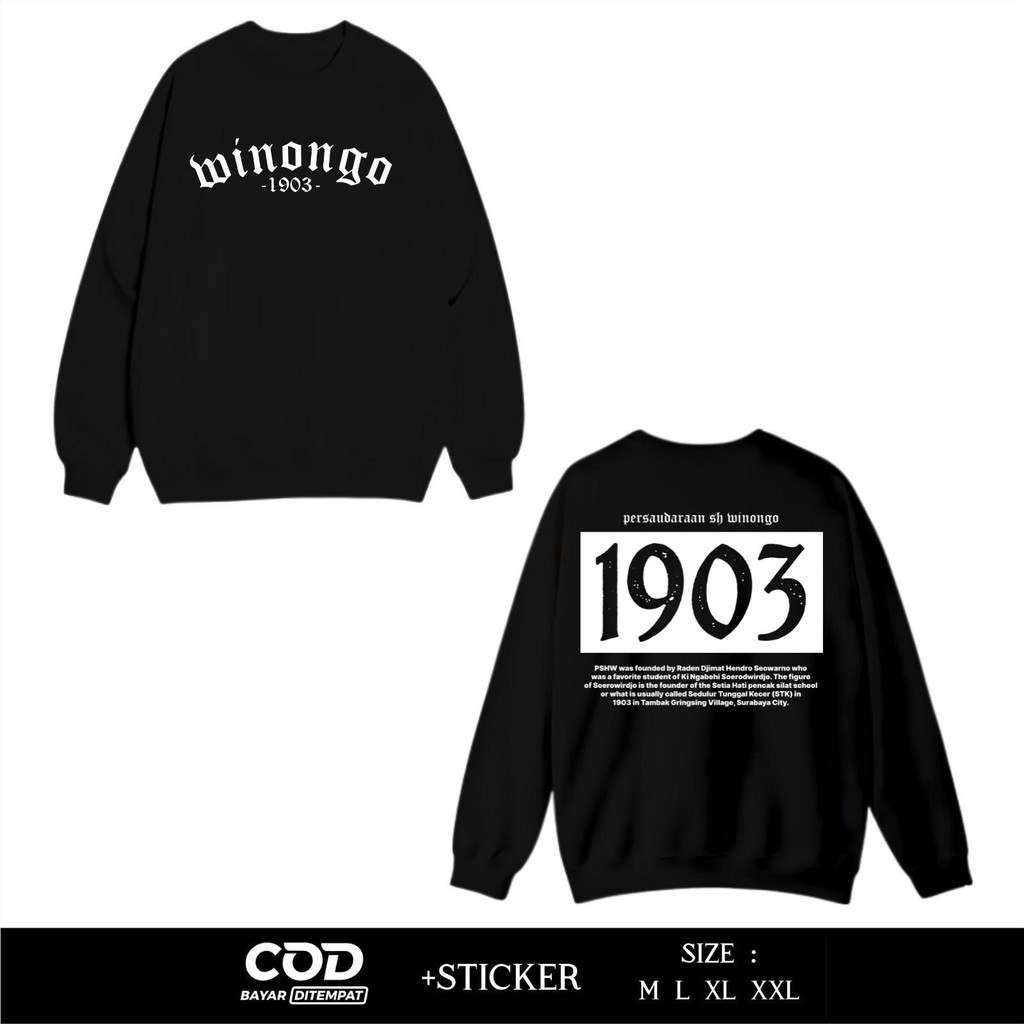 Sh Winongo 1903 เสื้อสเวตเตอร์ Brotherhood PSHW By Redbil Official ...