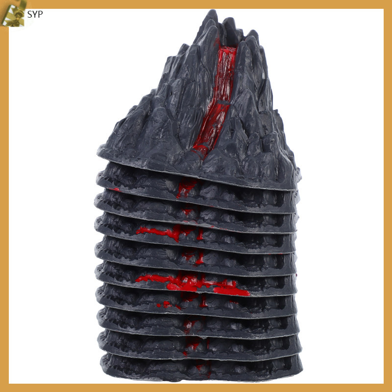 10 ชิ้น Erupting Mini Volcano ของเล่นรูปปั้นของเล่น Suite 8.00X7.00X6 ...