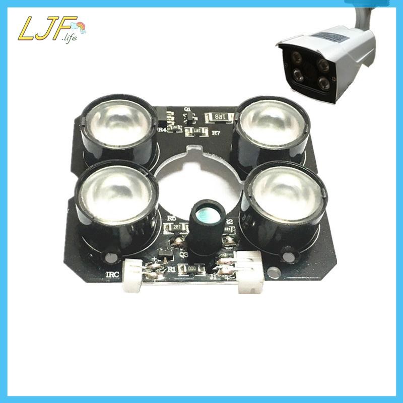 Ljf 4 LED Array อินฟราเรด 90 องศาหลอดไฟ 850nm IR Board Illuminator 4x ...