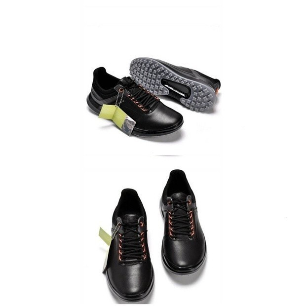 รองเท้า Ecco สำหรับผู้ชาย ฤดูใบไม้ผลิ ฤดูใบไม้ร่วง กอล์ฟ เดินป่า ใส่ได้ ...