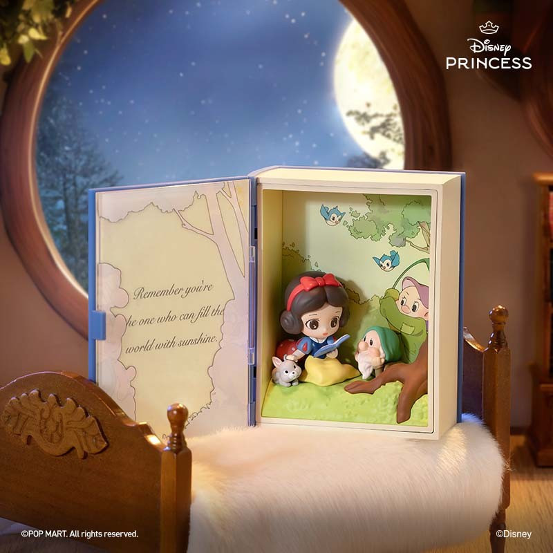 ของแท้ Disney Princesss Fairy Tale Series ฉาก Secret Figure & Set 8 การ ...