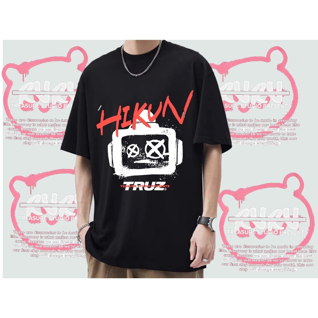 เสื้อยืดผ้าฝ้าย พิมพ์ลาย Kpop TREASURE TRUZ TREASURE TRUZ CHILLI ROMY ...