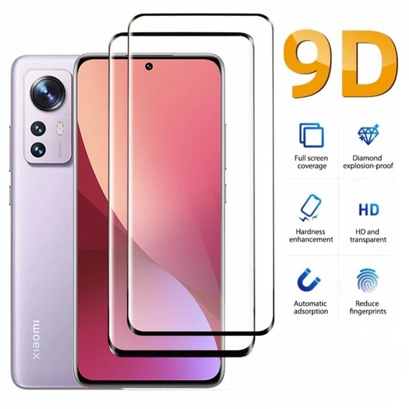 กระจกนิรภัยสําหรับ Xiaomi12 Pro Mi 12X Mi12 12S Ultra 3D ป้องกันหน้าจอ ...