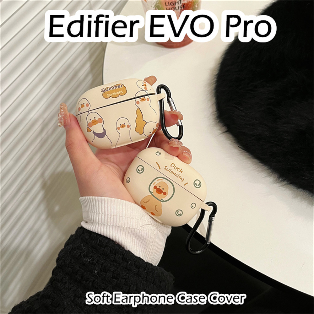【Case Home 】นําไปใช้กับ Edifier EVO Pro เคส Case เคสหูฟัง TPU การ์ตูนตลก ซิลิโคนนุ่ม เคส เคสหู ...