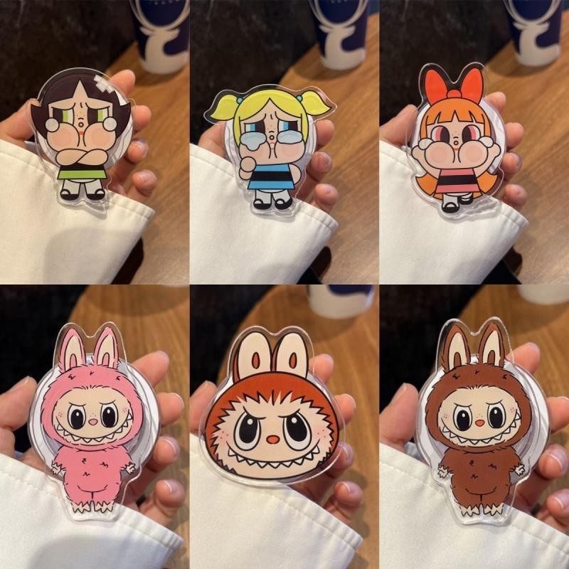 Pop MART Monsters Labubu Magnetic Bracket สําหรับ iPhone 14 15 Plus 11 ...