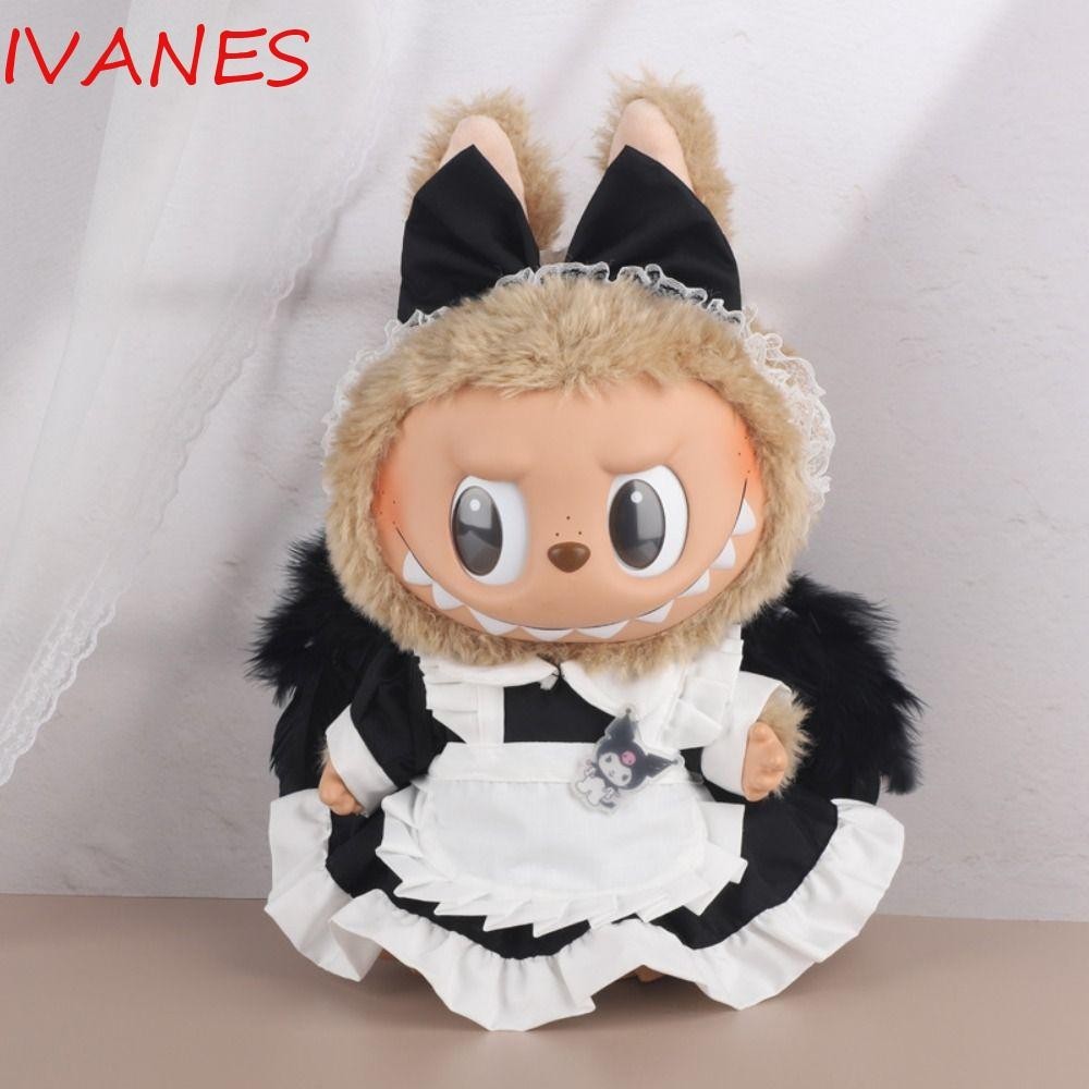 Ivanes Black Swan Labubu ตุ ๊ กตา Dress, Zimomo Labubu Time To Chill ...