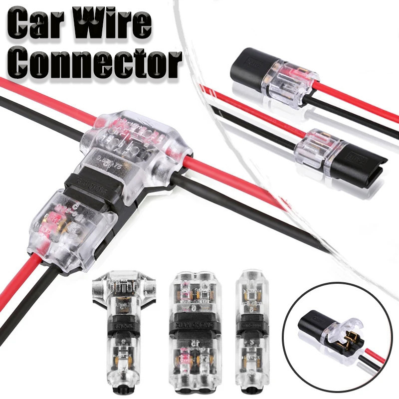 Fast Plug Wire Connector 2pin Splice Cable Crimp Terminals พร้อมล็อคหัว ...