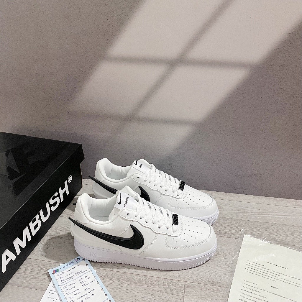 รองเท้าผ้าใบ Nike ambush x Air Force 1 Low Phantom Af1ใน Milk White ...