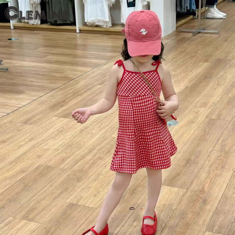 Clemine ชุดเดรสกระโปรงแขวนแฟชั ่ นสําหรับเด ็ กผู ้ หญิง | Shopee Thailand