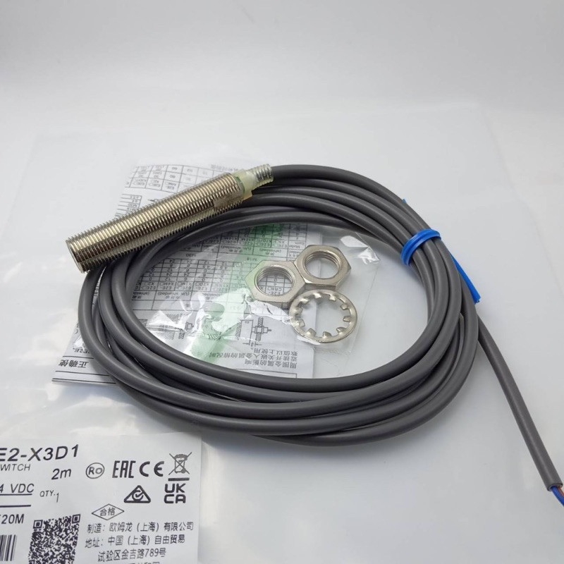 E2E-X3D1-N / E2E-X3D1-N-2 หัว 12mm ระยะจับ 3ทท จับ โลหะ 2สาย NO 12V-24V | Shopee Thailand