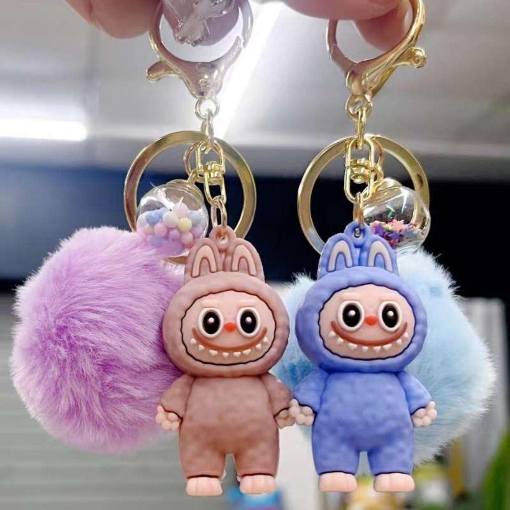 พวงกุญแจจี ้ PVC Labubu สําหรับเป ้ สะพายหลังและของขวัญวันเกิด | Shopee ...