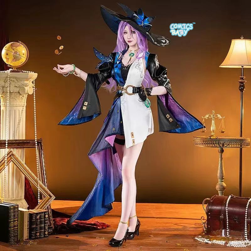Honkai Star Rail Jade cosplay Costume ชุดอนิเมะ ชุดคอสเพลย์ วิกผม Game ...