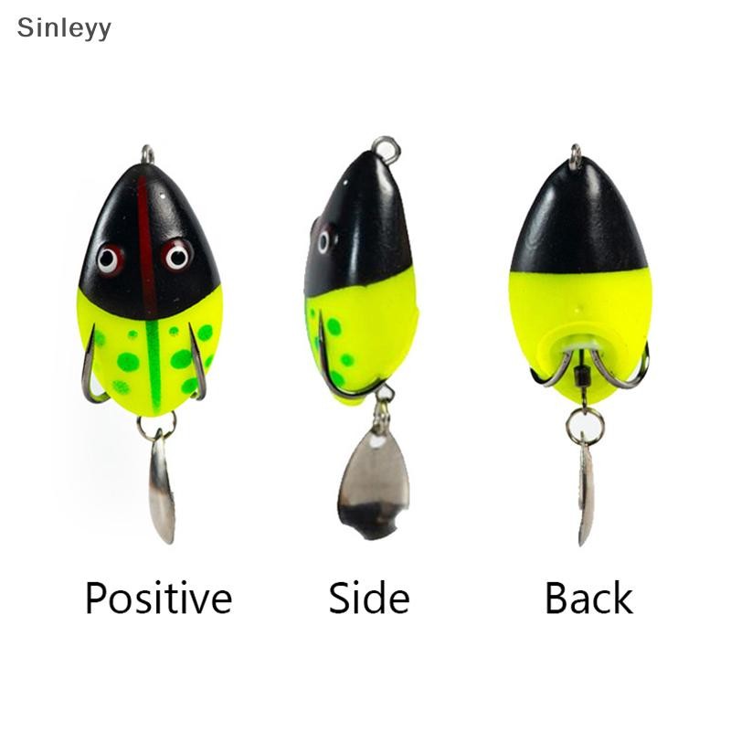 Nle 4 ซม./5.3g เหยื่อตกปลากบนุ่ม Mini Soft Lure ตะขอคู่ Top Water Ray ...