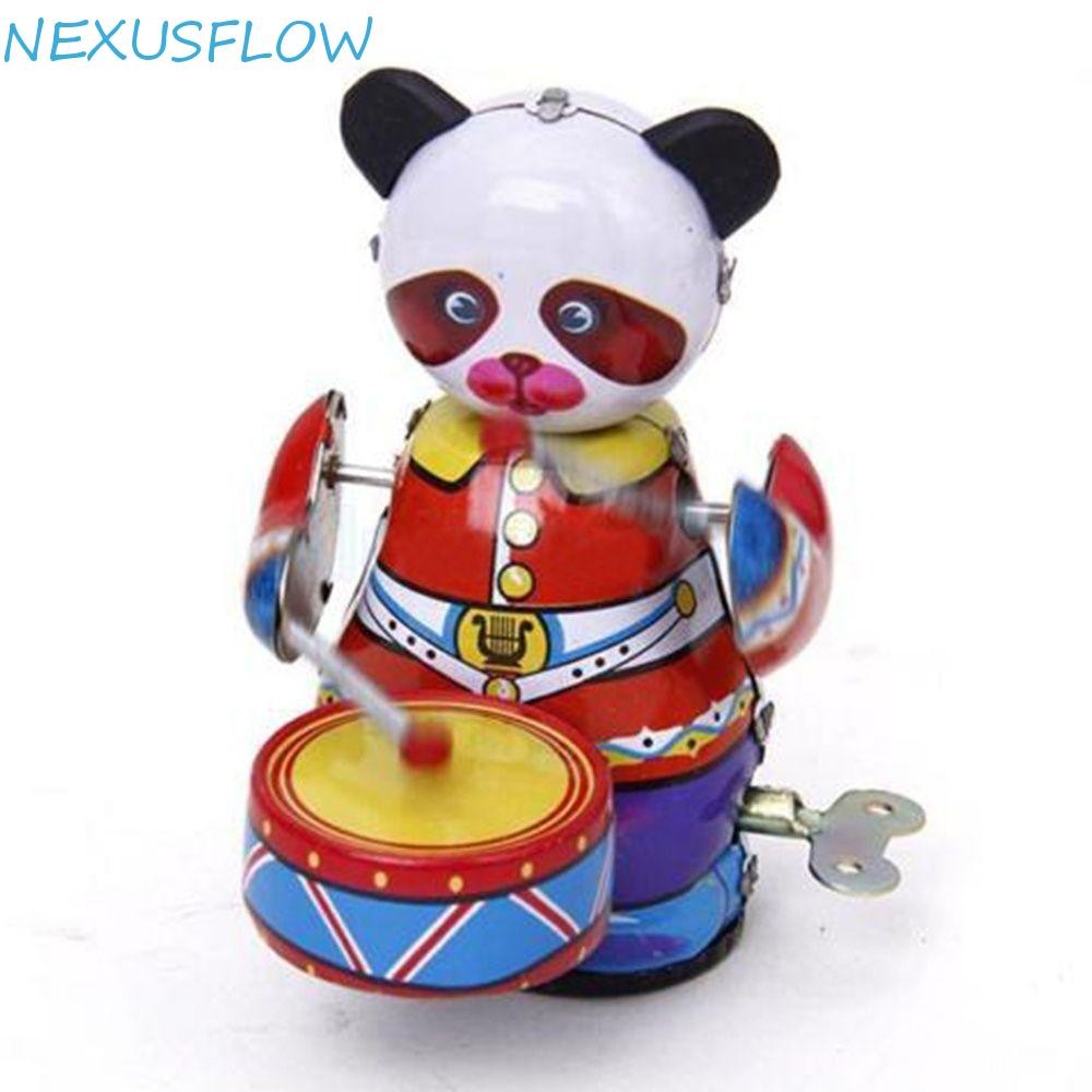 Nexusflow ตัวเลขของเล่นคอลเลกชัน Vintage Chlidren Wind Up Panda Bear ...